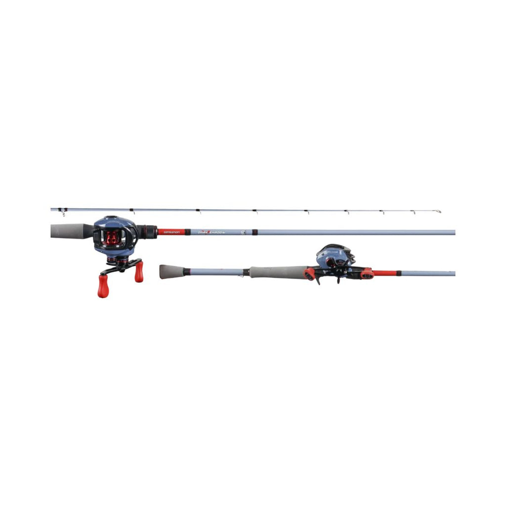 Sensation Dark Shadow 7' MH 2pc Casting Rod Combo | Baitcasting Fishing ...