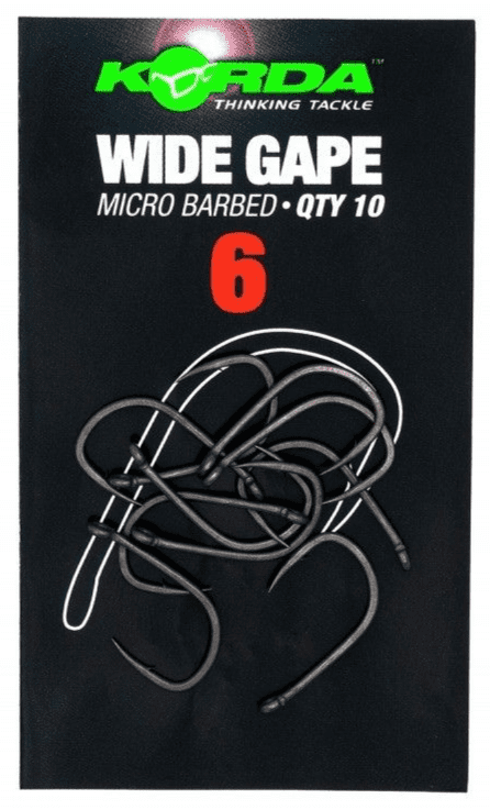 KORDA WIDE GAPE FISHING HOOKS – Mias Angling & Scuba