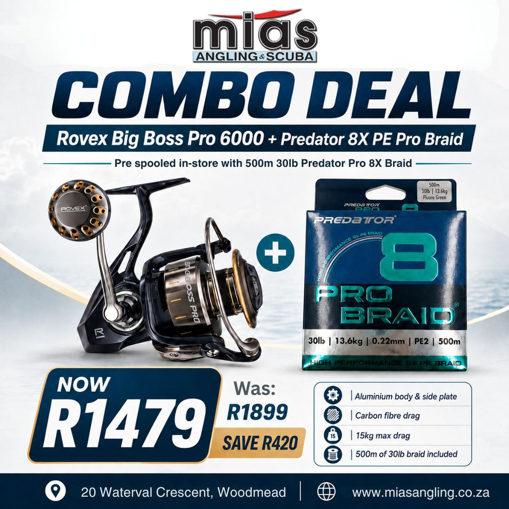 ROVEX BIG BOSS PRO 6000 COMBO – Mias Angling & Scuba